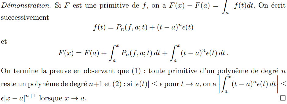 Développement limité - Math'φsics