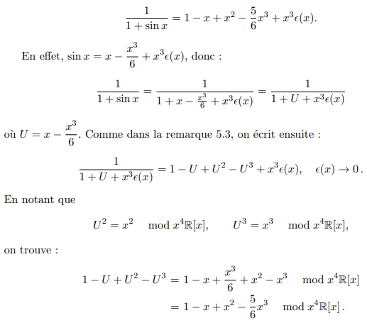 Développement limité - Math'φsics