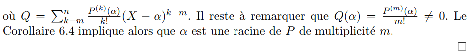 Multiplicité d'une racine - Ordre d'une racine - Math'φsics